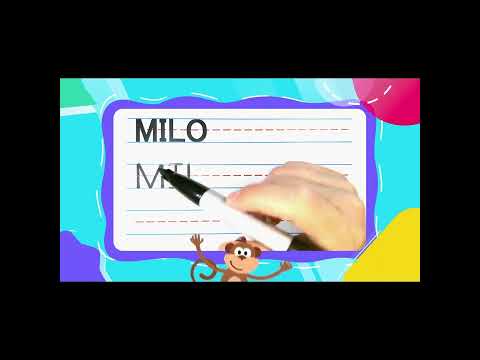 How To Write MILO -- SUPER FAST | Write With Me! -- FOR KIDS | #shorts