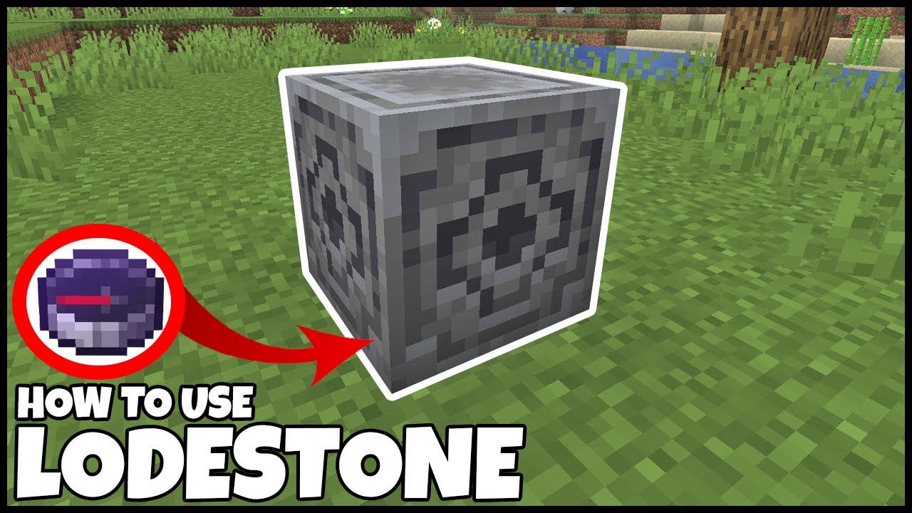 How To Use The LODESTONE In MINECRAFT