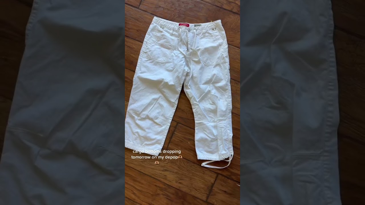 Summer Cargos Drop Tomorrow 1PM #cargopants #cargo #thrifting #depop