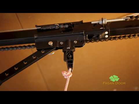 How to disconnect your garage door and put into manual mode.
