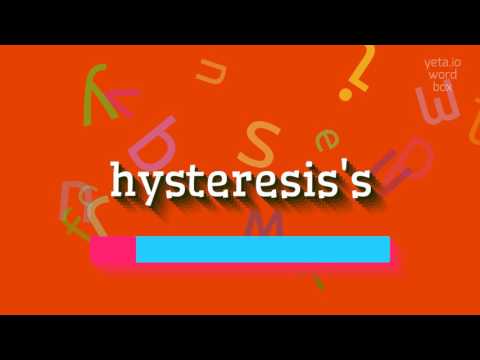 How to say "hysteresis's"! (High Quality Voices)
