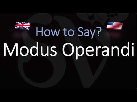 How to Pronounce Modus Operandi? (CORRECTLY) Meaning & Pronunciation