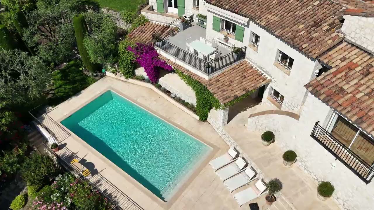 Magnificent Provencal Villa with Panoramic Views in Vence