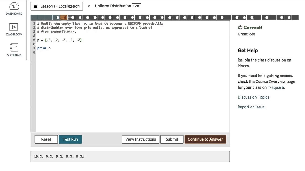 Programming Exercises