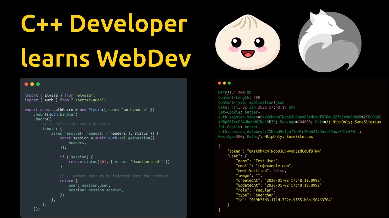 Better-Auth with Elysia, Bun, Drizzle ORM, PostgreSQL