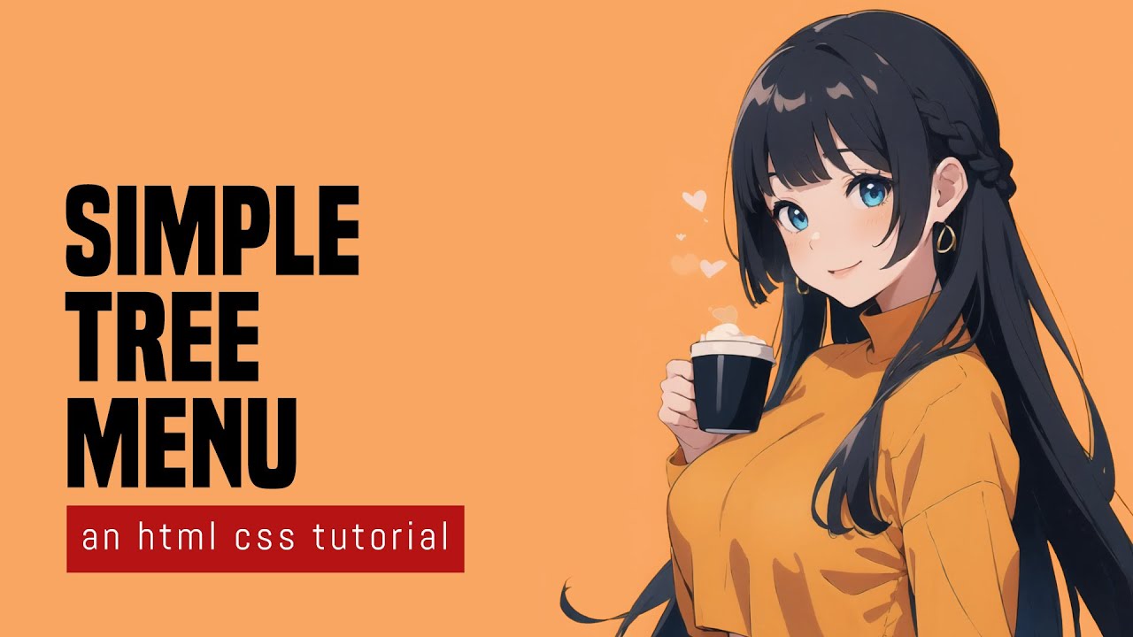Simple Tree Menu In HTML CSS (No Javascript)