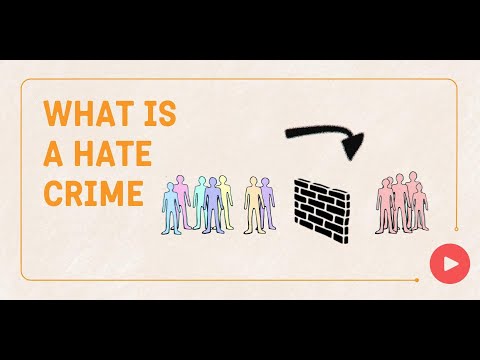 What is a hate crime?
