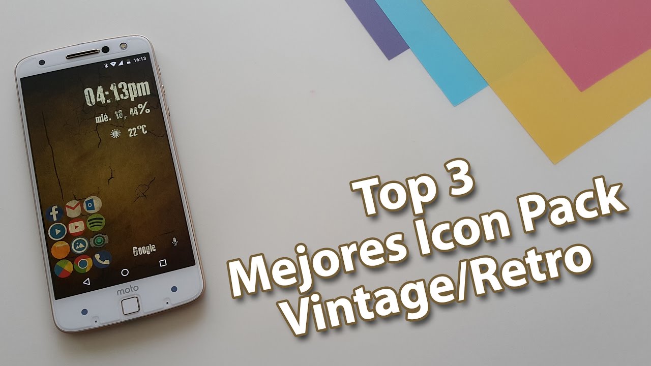 Top 3 Mejores Icon Pack Vintage/Retro para tu Android