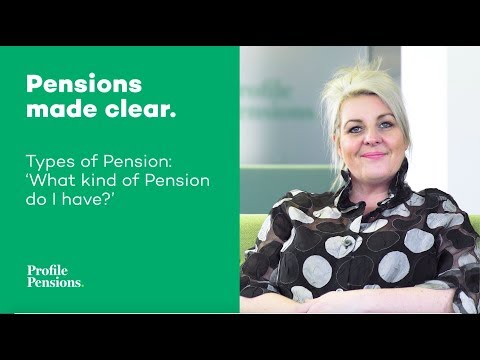 What type of pension do I have?