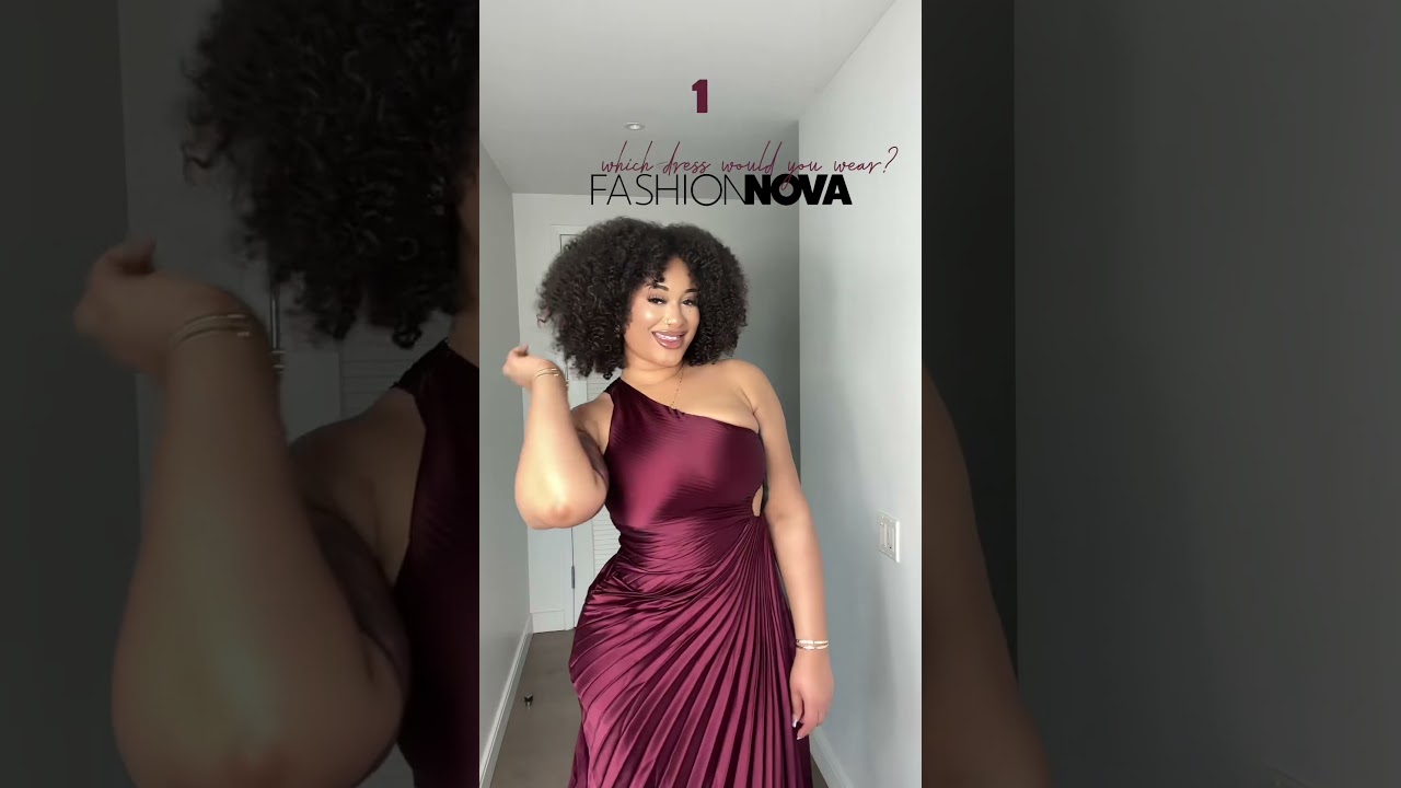 Fashion Dilemma: Satin Maxi or Velvet Midi? #fashionnova