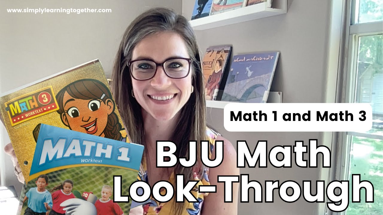 BJU Math Curriculum Flip-Through | Math 1 and Math 3
