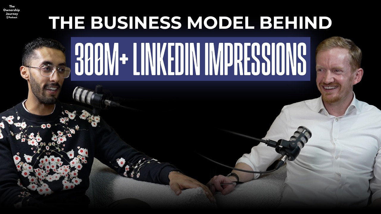 The Business Model Behind 300M+ LinkedIn Impressions || Shoaib Ahmed