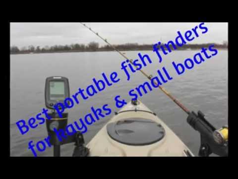 Best portable fish finders for kayaks & small boats