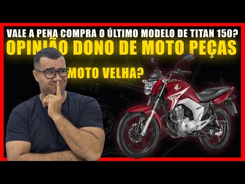 VALE A PENA TER UMA HONDA CG TITAN 150 EX 2014 2015 OPINIÃO DONO MOTO PEÇAS!