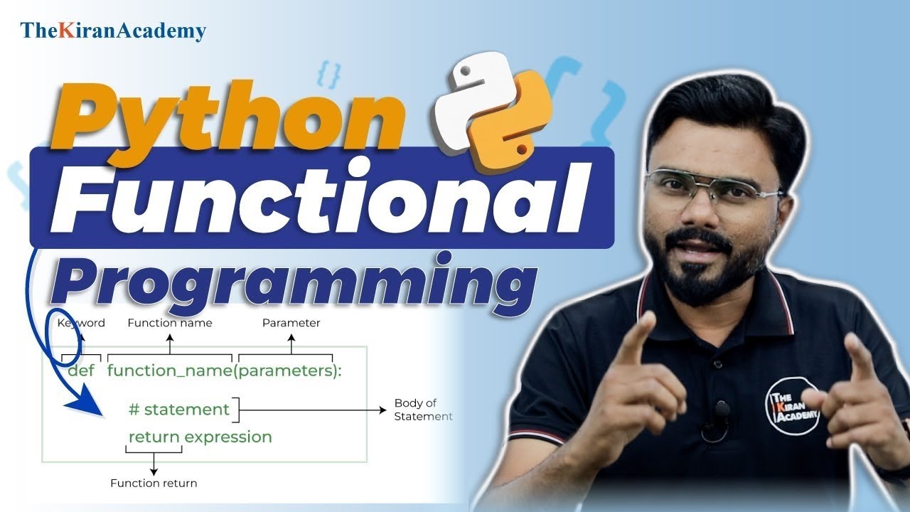 Functional Programming in PYTHON | Explained Simply | Hindi