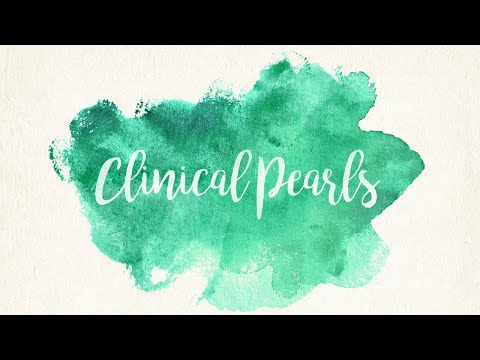 NN Clinical Pearls