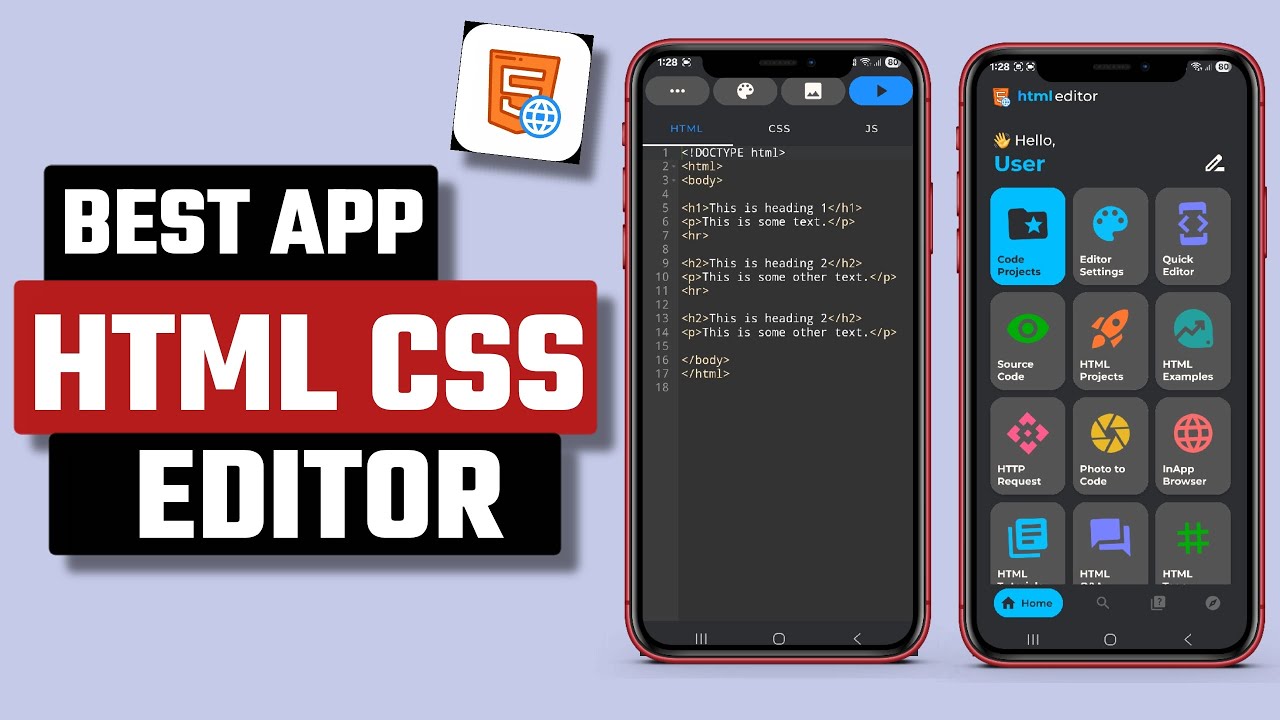 Best CSS HTML Editor App for Android