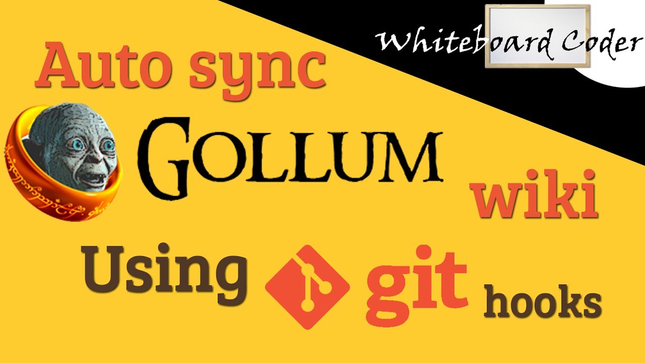 Auto Sync Gollum Wiki Using Git Hooks