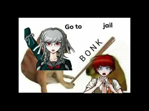 Danganronpa 2 characters says his name but at the same time.