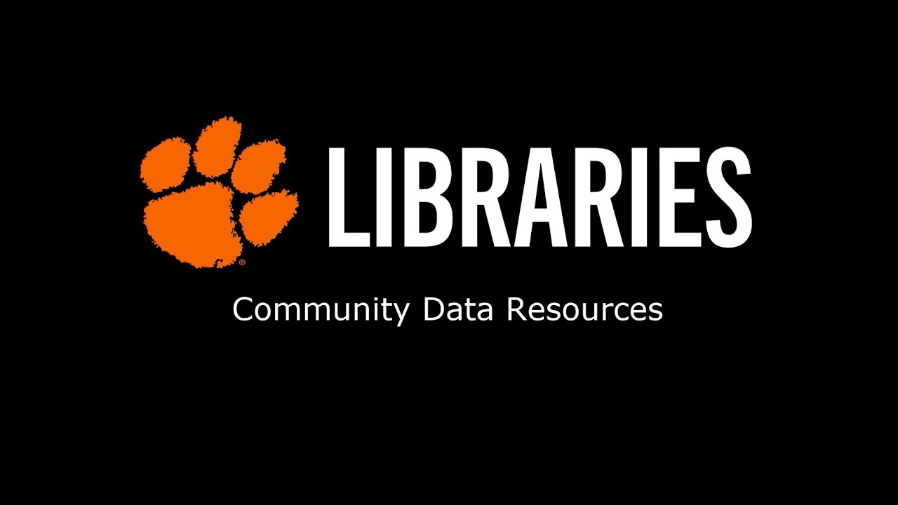 Community Data Resources