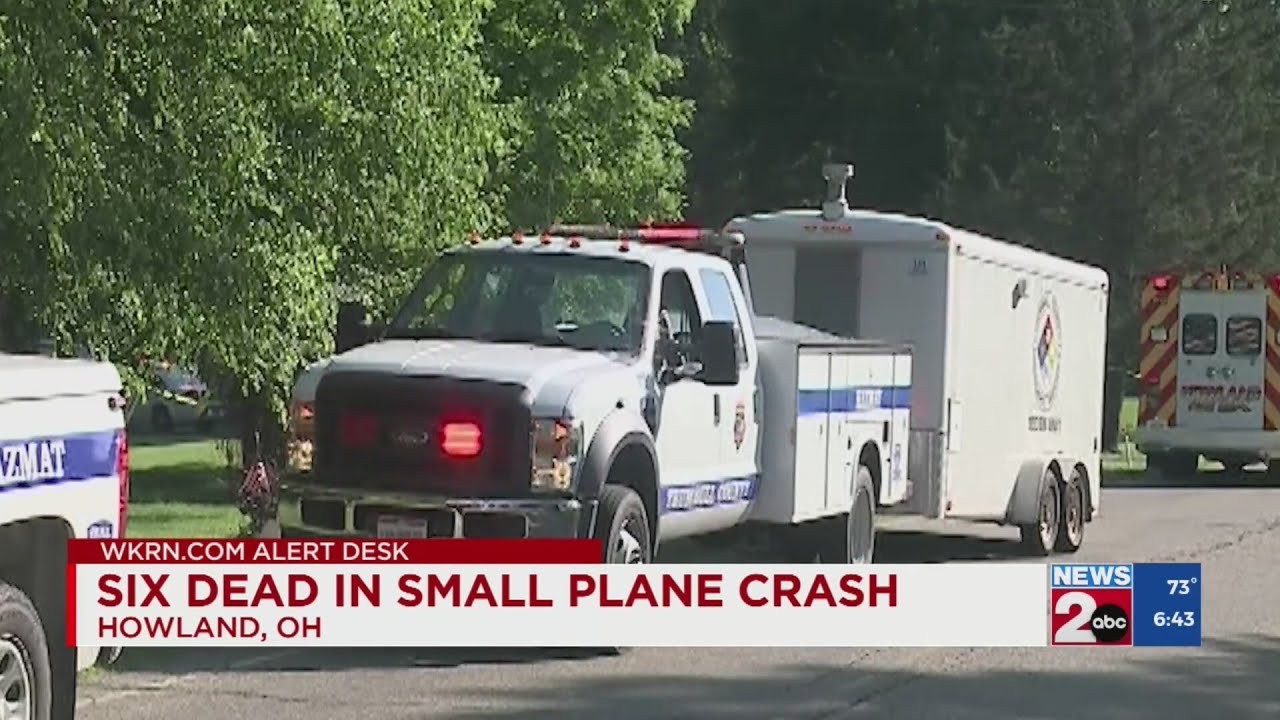 Six dead after small plane crash