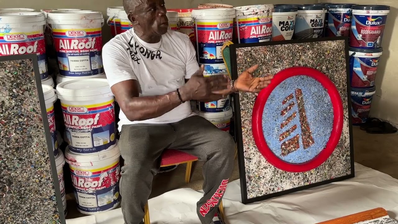 Pièce d’art AMABO – Max Lyonga X Tuiles AMABO 🌟 – Amabo