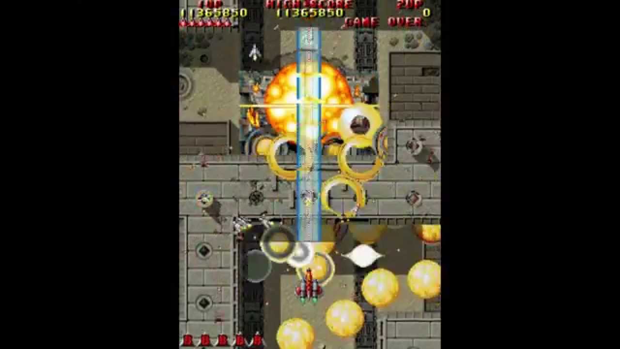 Raiden II (arcade) - 3 Loops Clear