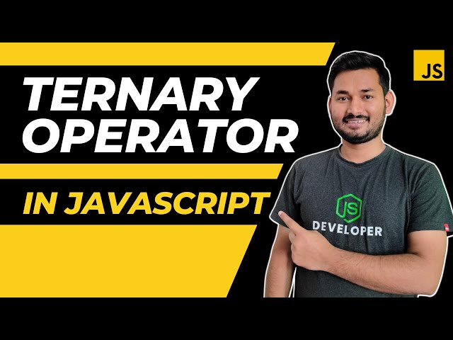 Understanding the Ternary Operator in JavaScript: A Comprehensive Guide | Galaxy.ai