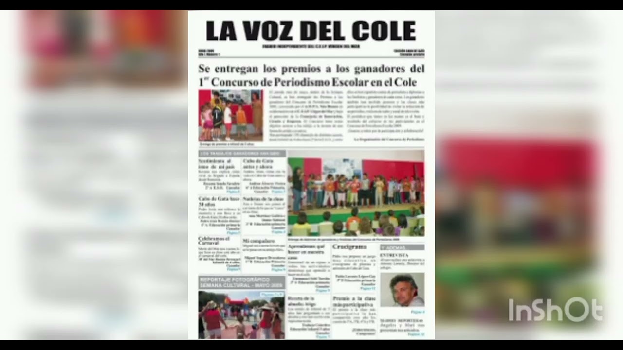N°1¿qué es el periódico escolar? 🤔⚙️✏️🏣🤓