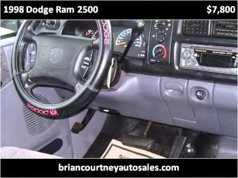 1998 Dodge Ram 2500 Used Cars Alliance OH