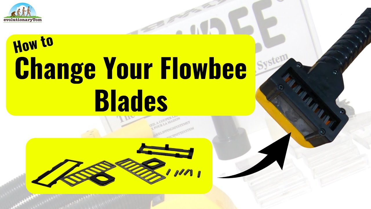 Flowbee Blades - How to Change Them.