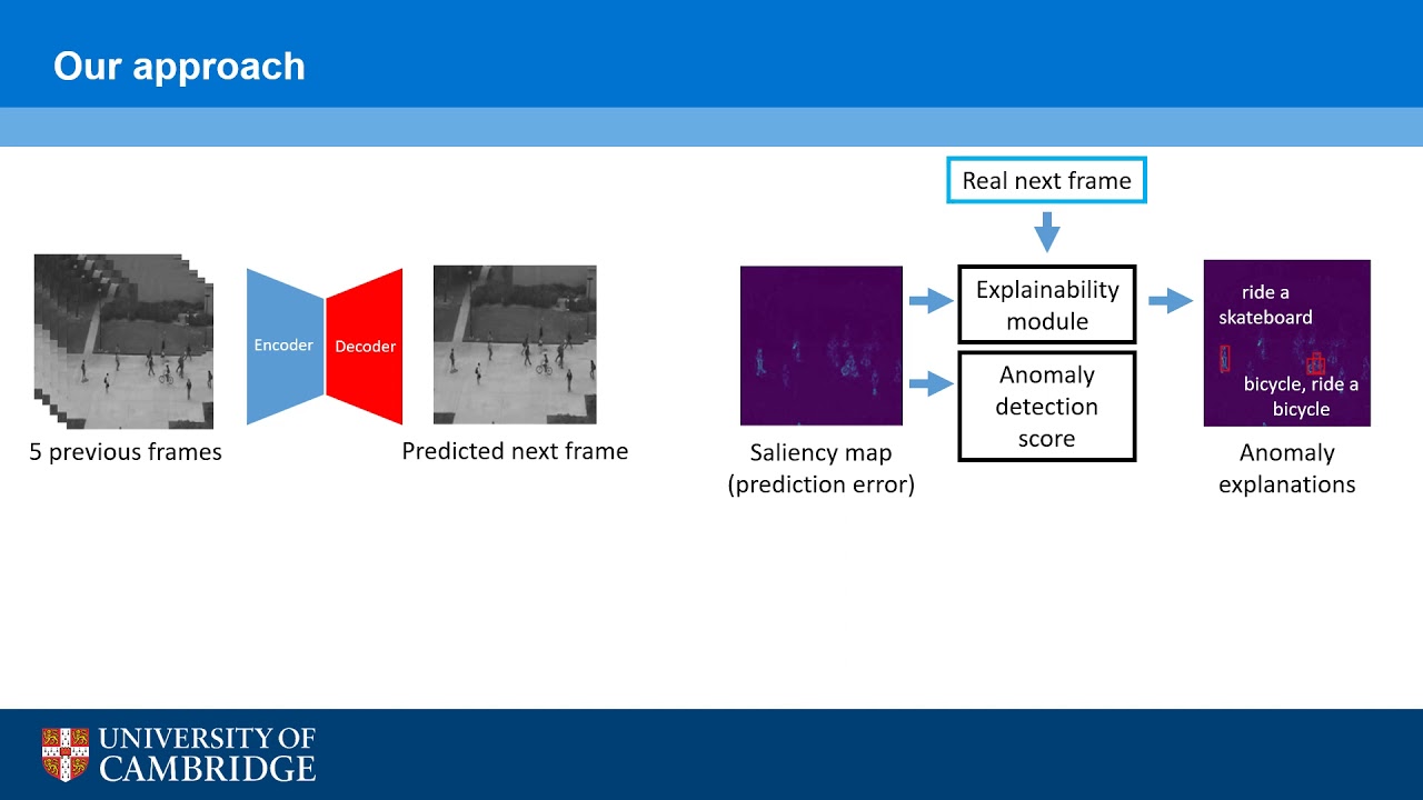 Discrete neural representations for explainable anomaly detection