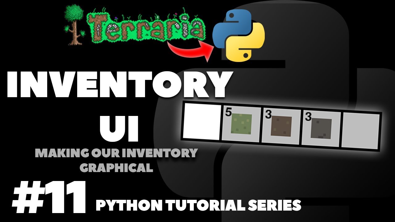 Inventory UI | Coding Terraria in Python | Pygame Tutorial Ep. 11