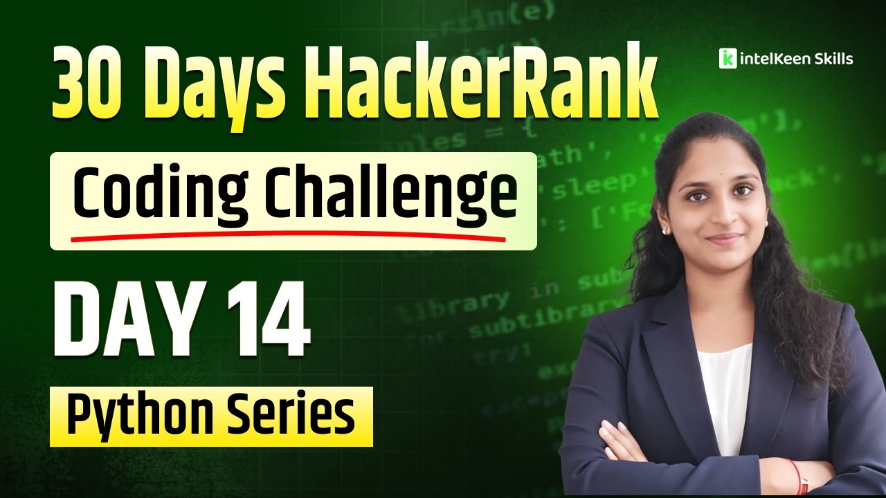 30 Days of Python Coding – Day 14 | Scope in Python Explained (Local vs Global) | HackerRank