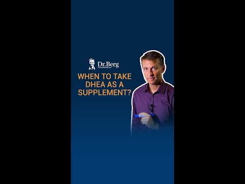 When to Take DHEA as a Supplement?