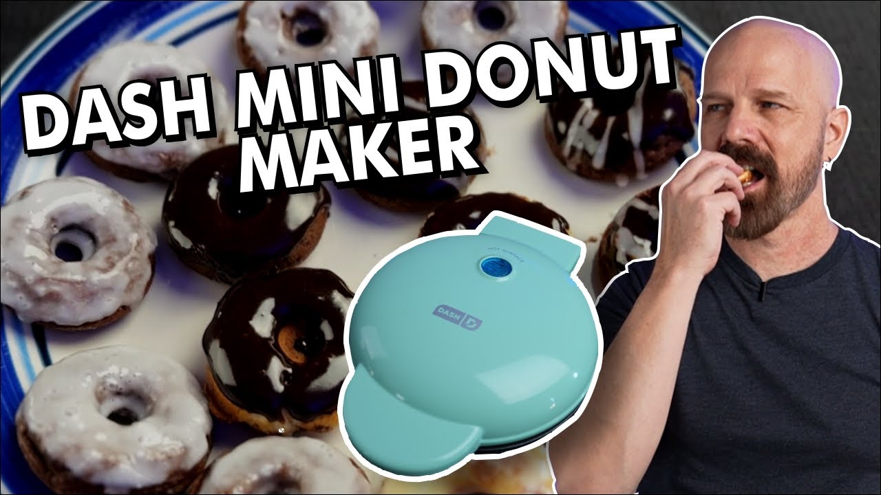 Testing the Dash Mini DONUT Maker!