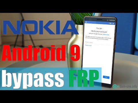NOKIA Android 9 (Pie) Bypass FRP Lock Google Account "Talkback Notwork"