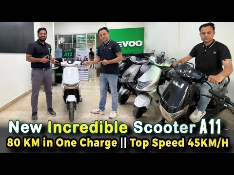 Powerful Features of Revoo Electric Scooter A11 - Aisa Scooter Pehli Baar Dekha! | Review Revoo EV
