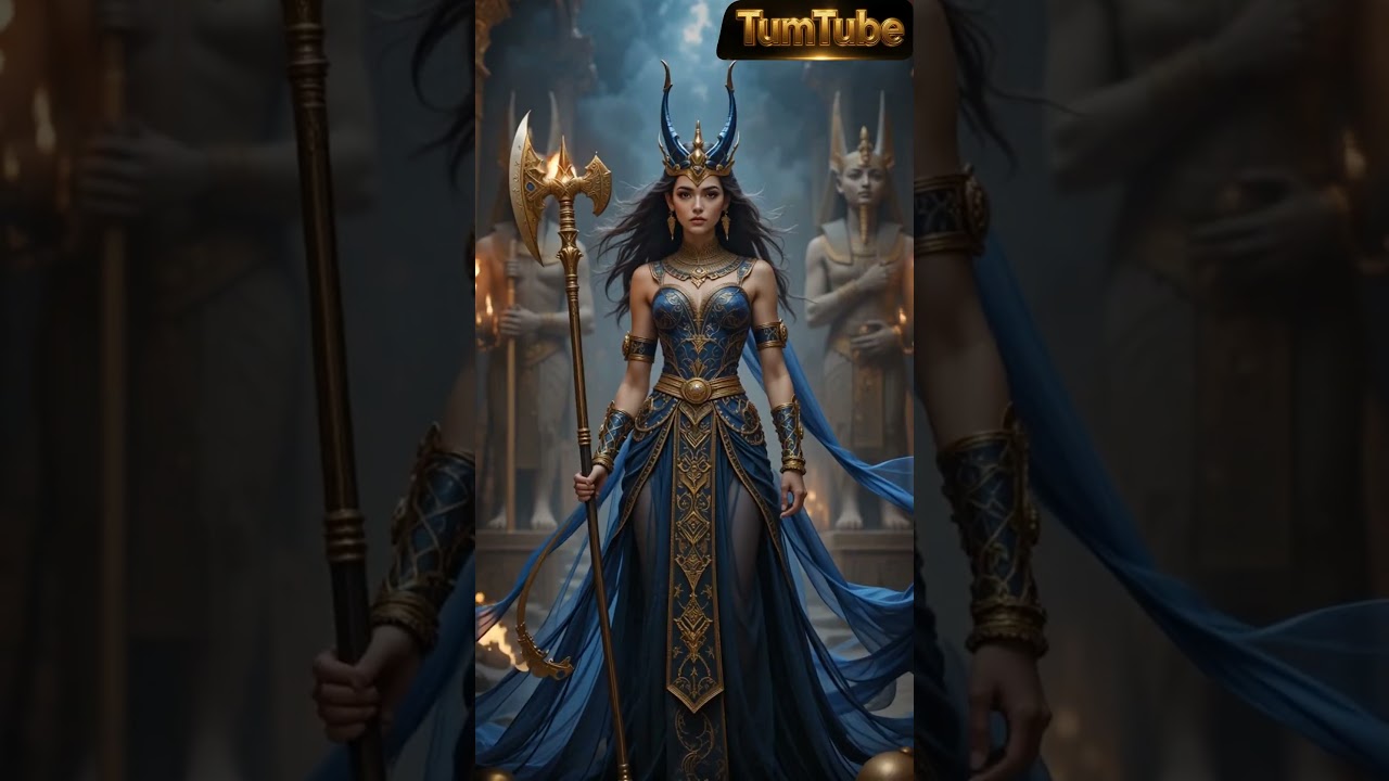 The Throne’s Guardian | Egyptian Warrior Queen in Motion