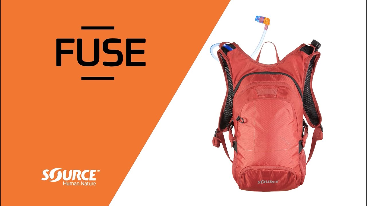 FUSE 8L / 12L Backpack With Hydration - Ideal For Hiking, Biking and any Adventures Outdoors
