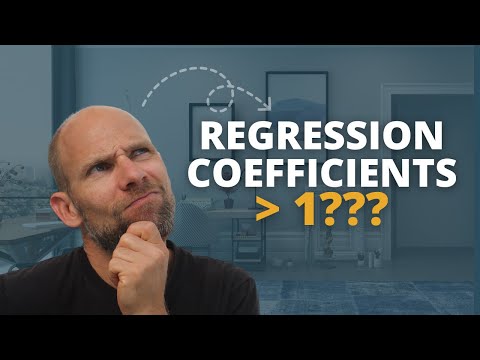 Regression Beta Coefficients Greater Than 1???