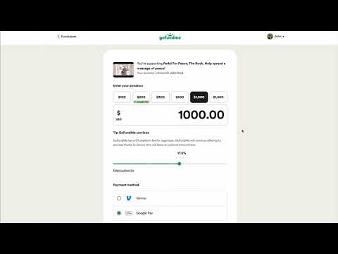 Gofundme Donations