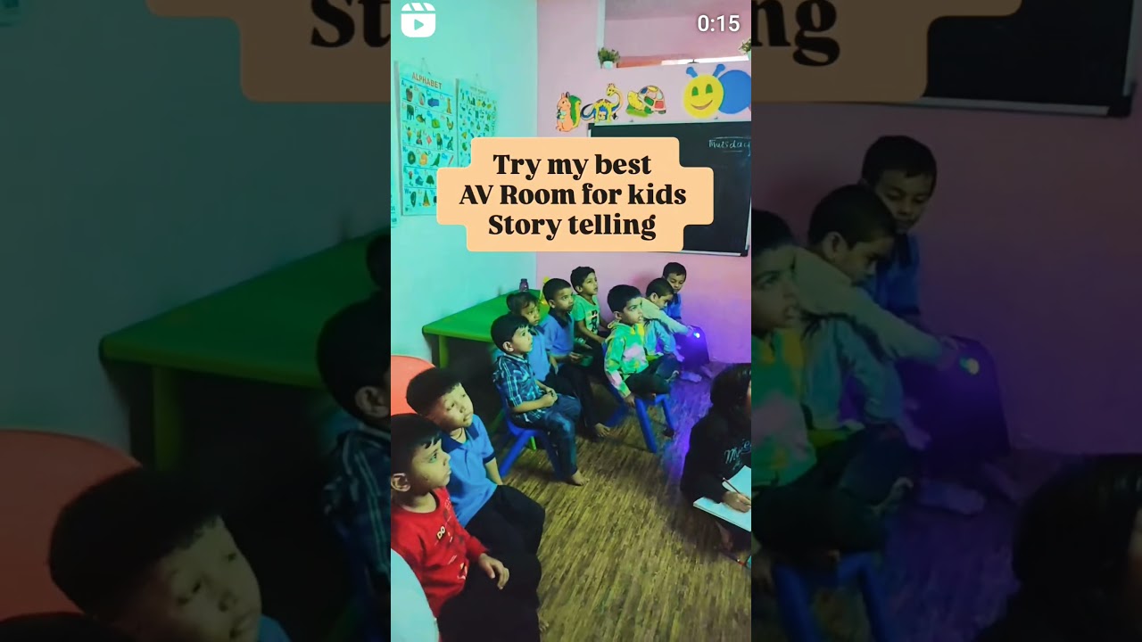 AV Room for kids #storytime #goodhabitsforlife #teachingpractice #teaching #shortvideo
