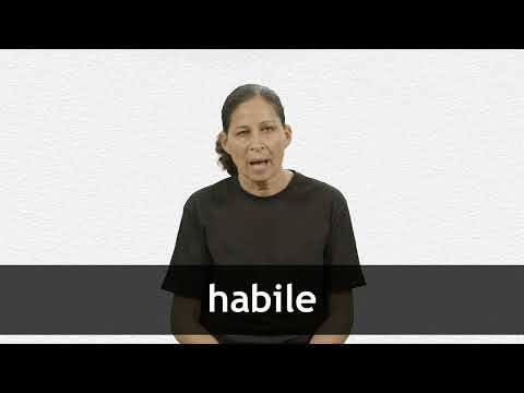 English Translation of “HABILE” | Collins French-English Dictionary