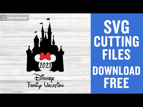 Disney Vacation 2023 Svg Free Cut File for Cricut
