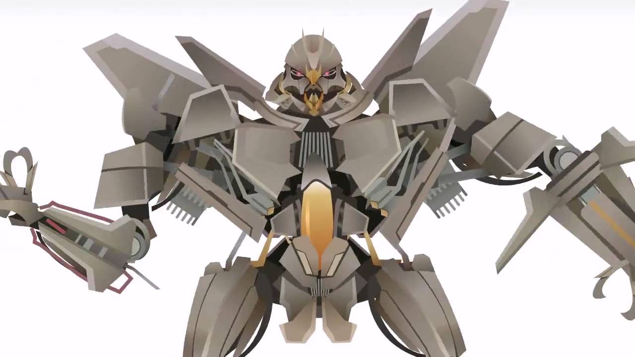STARSCREAM Transform - Short Flash Transformers Series