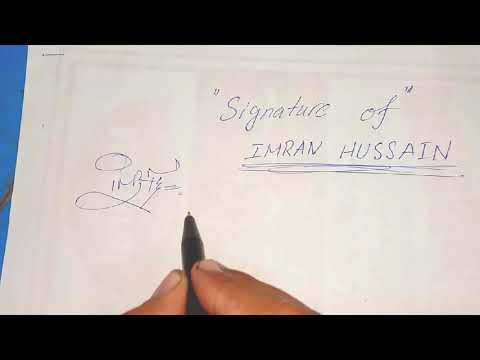 Signature of | IMRAN HUSSAIN | Dr.Ali Hassan