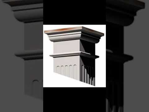Square Column Design #shorts