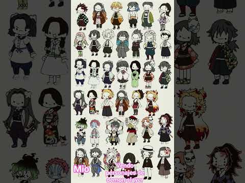 personajes de demon slayer kimetsu no yaiba