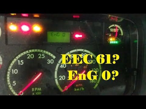 Reading Fault Codes from a Freightliner M2 Dash